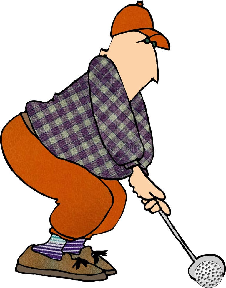 Cartoon Men Golfer Stock Illustrations – 181 Cartoon Men Golfer Stock ...