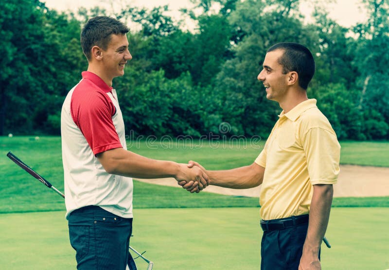 Shaking Hands Golf Professional Stock Photos - Free & Royalty-Free ...