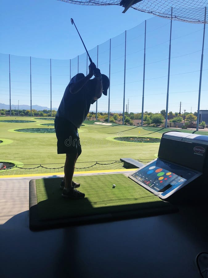 Golf Driving Range. editorial image. Image of activity - 145794860