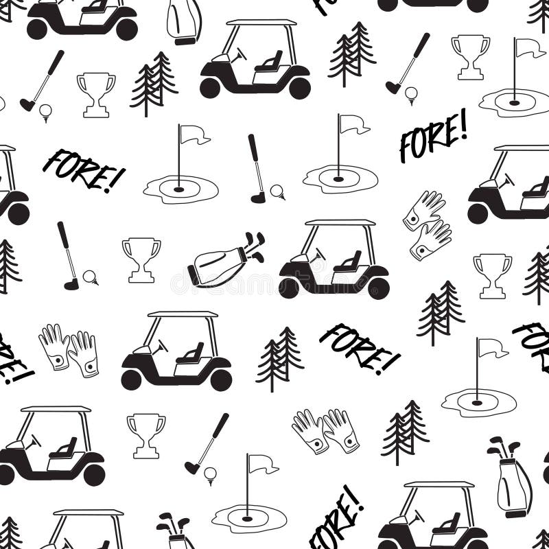 Treasures Golf Essentials Stock Illustrations – 1 Treasures Golf ...