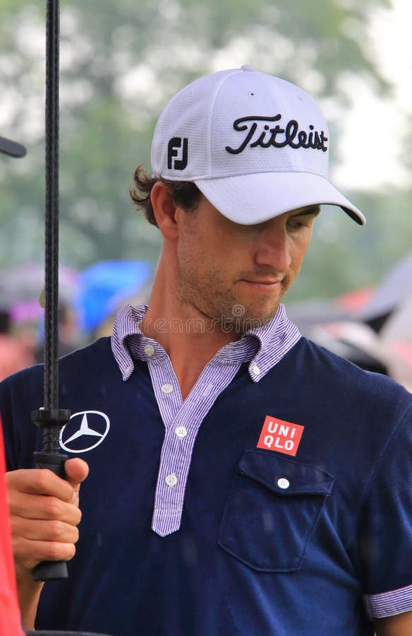 Golfing pro Adam Scott editorial image. Image of athlete - 50917960