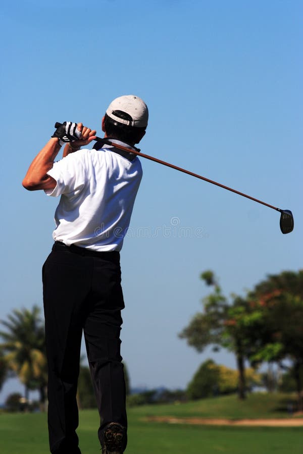 Golfista foto de archivo. Imagen de torneo, curso, lifestyle - 793854