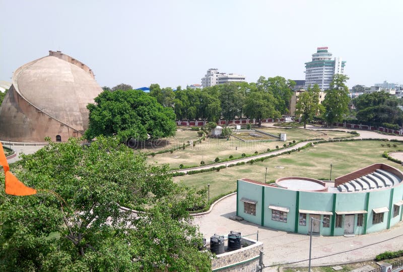 Golghar and Biscomaun Bhawan, Patna, Bihar, India Stock Image - Image ...