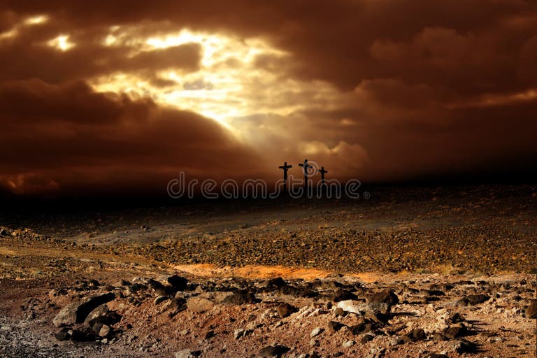 Golgota stock illustration. Illustration of jesus, golgota - 8426817