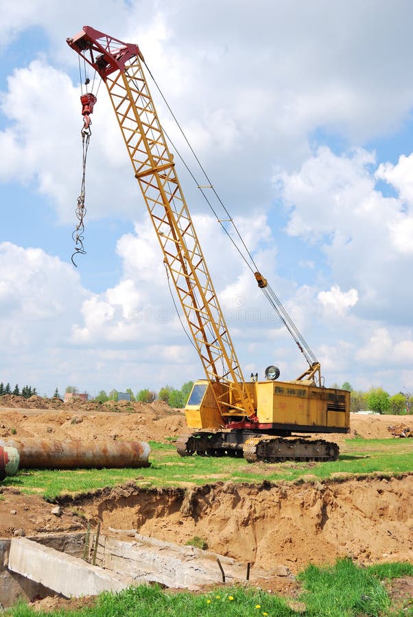 Goliath-Kran stockbild. Bild von industrie, gebäude, kran - 19568213