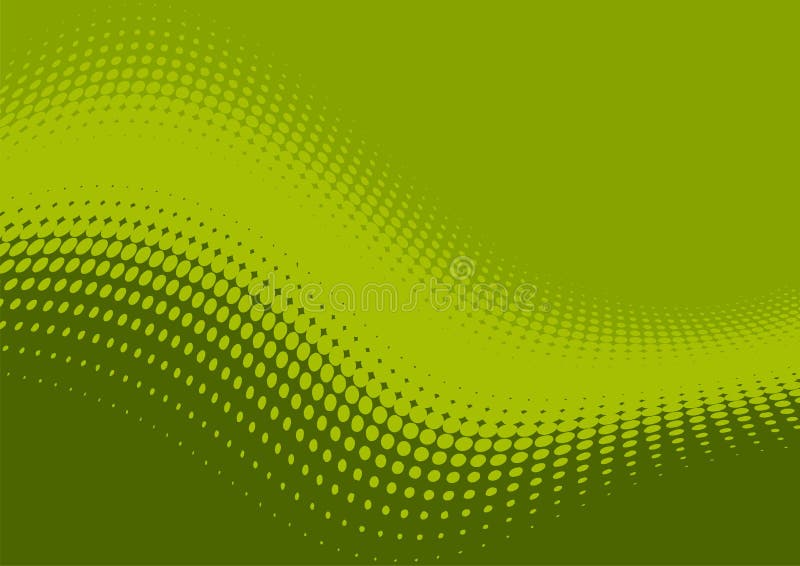 Golvend groen patroon vector illustratie. Illustration of artistiek ...