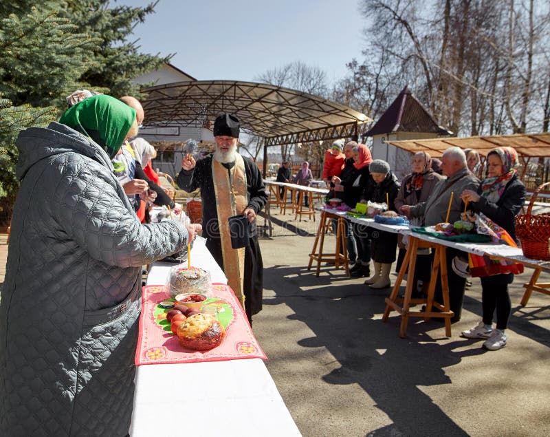GOMEL, BELARUS - 7 April 2018: Church of St. George the Victorious ...