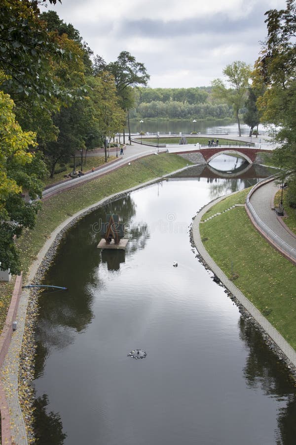 Gomel, Belarus in Autumn Fall Stock Image - Image of homiel, belarus ...