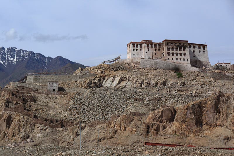 Gompa in Leh, Ladakh, India Stock Image - Image of asia, stone: 73508227