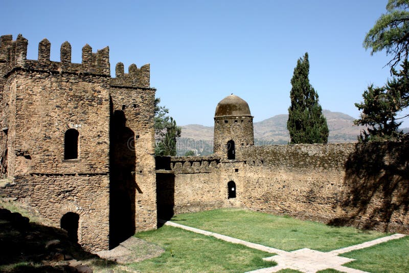 Gondar stock image. Image of haile, architecture, kingdom - 23782357