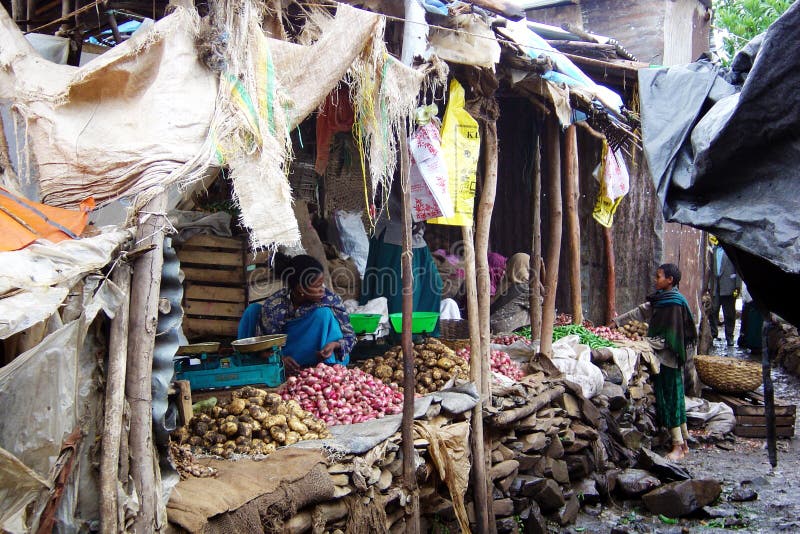 Gondar market editorial photo. Image of ethiopia, poor - 41388946