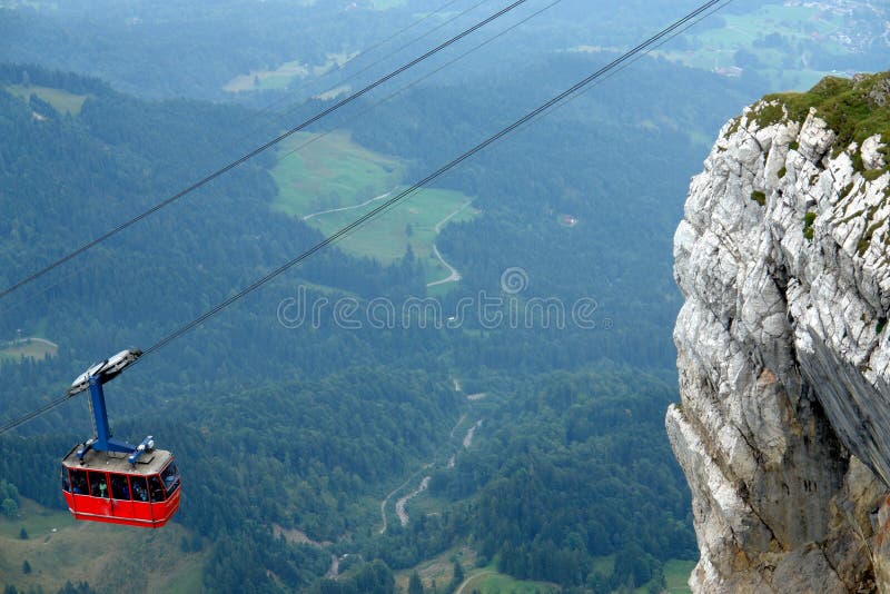 Gondola Lift stock image. Image of lucerne, airial, mountains - 12512327