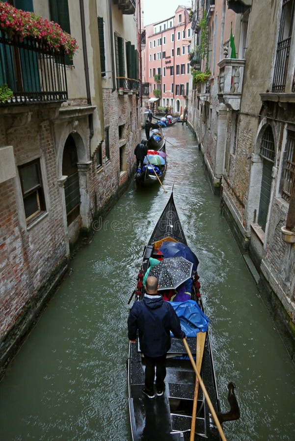 Gondola Ride in Venice, ITALY. Editorial Photography - Image of ...