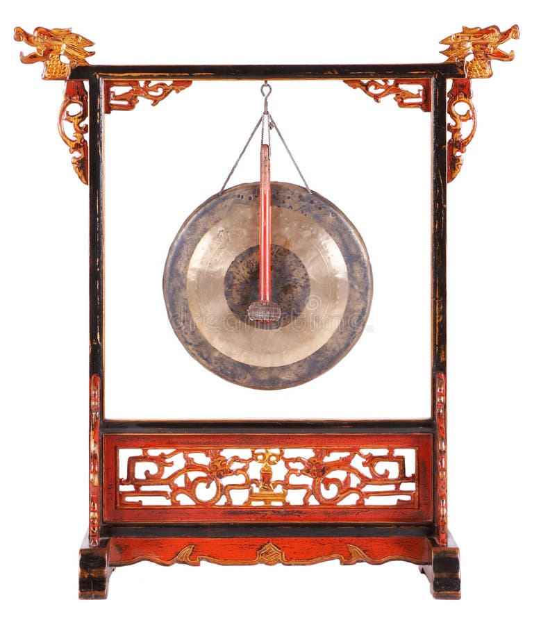 Gong stock image. Image of works, plate, instrument, signal - 24928741