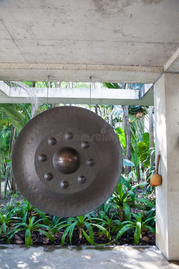 Gong stock image. Image of traditional, building, asian - 85931163
