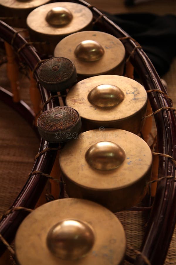 Xylophone Musical Instrument of Thailand. Stock Image - Image of ...