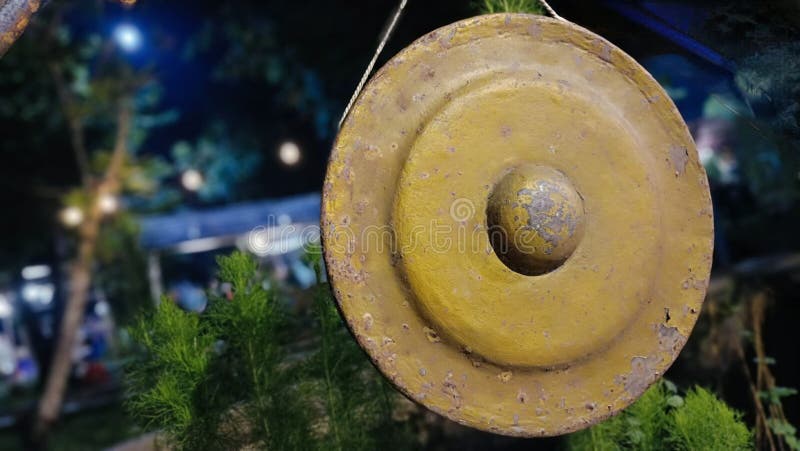 Gong is Tradisional Instrument from Indonesia Stock Photo - Image of ...