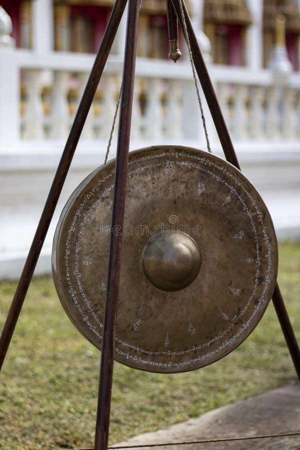 The Gong Used in Brahmin Rituals Stock Image - Image of equipment ...