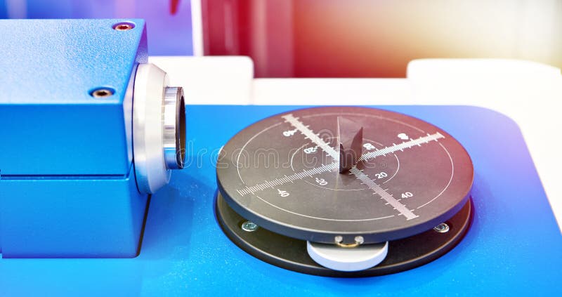 Goniometer for High-precision Optical Angle Measurements Stock Image ...