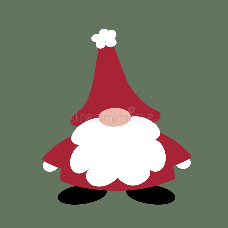 Gonk Santa stock illustration. Illustration of santa - 296557340