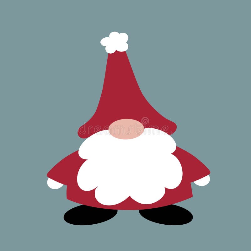 Gonk Santa stock illustration. Illustration of santa - 296557343