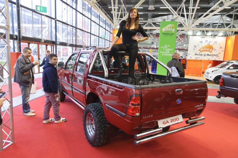 Gonow GA 200 imagem de stock editorial. Imagem de turbo - 17390824