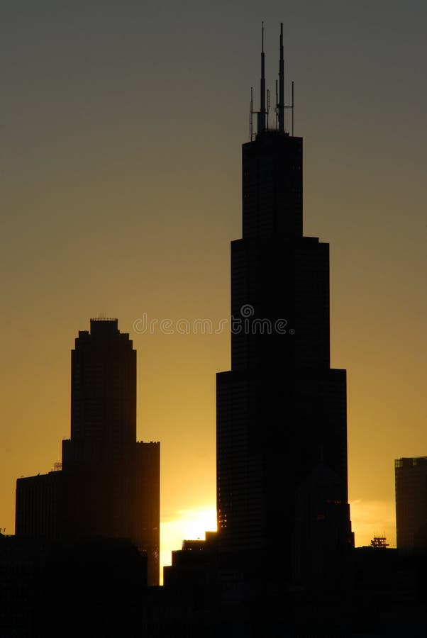 Good afternoon Chicago editorial stock photo. Image of highrise - 2672708