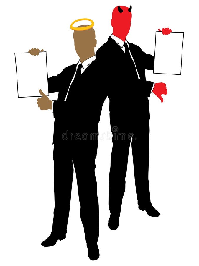 Good or bad stock illustration. Illustration of finance - 16362886