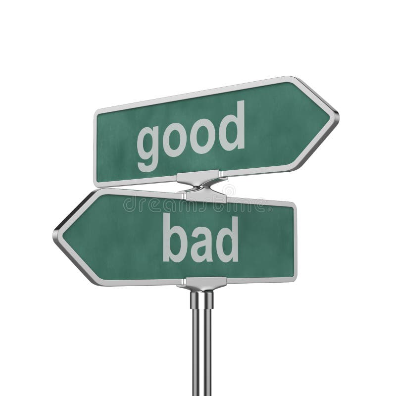 Good Way Bad Way Stock Illustrations – 644 Good Way Bad Way Stock ...