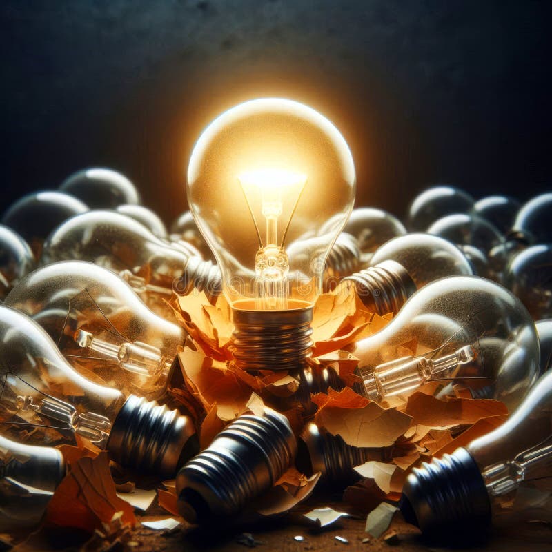 Good and bad ideas stock illustration. Illustration of solution - 336017334