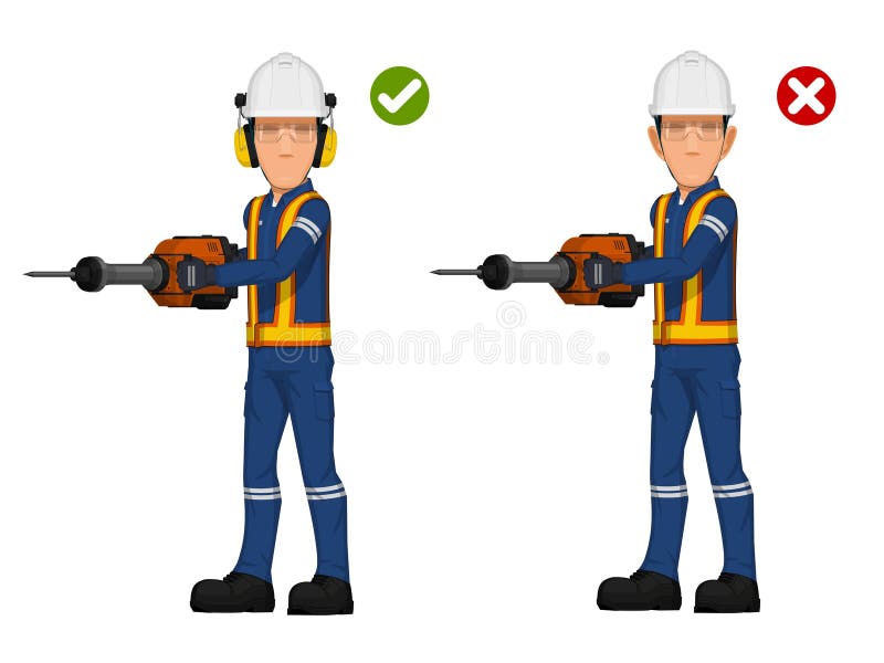 Good and Bad Practice of Working with High Sound Level Machine Stock ...