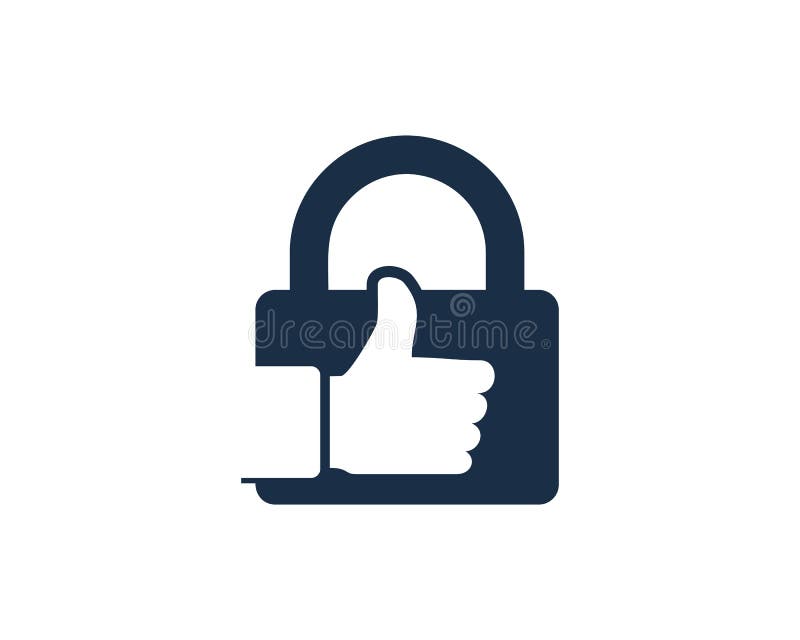 Check Lock Logo Icon Design Stock Vector - Illustration of privacy ...