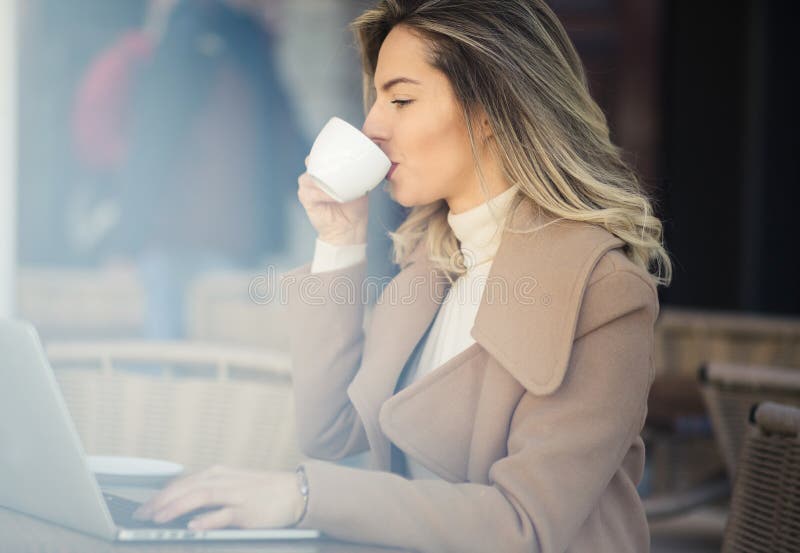 Good break stock photo. Image of digital, drink, adult - 160181664