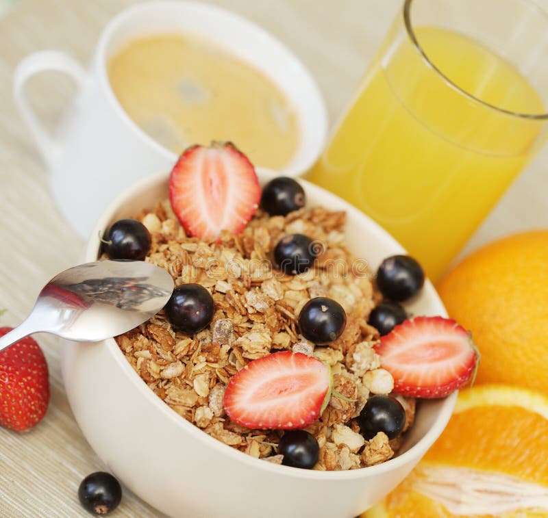 Good breakfast stock image. Image of fresh, morning, dessert - 38216947