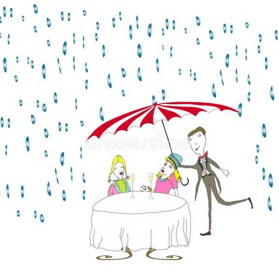 A Good Butler stock illustration. Illustration of restaurant - 13515578