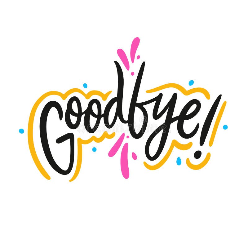 Bye Stock Illustrations – 4,019 Bye Stock Illustrations, Vectors ...