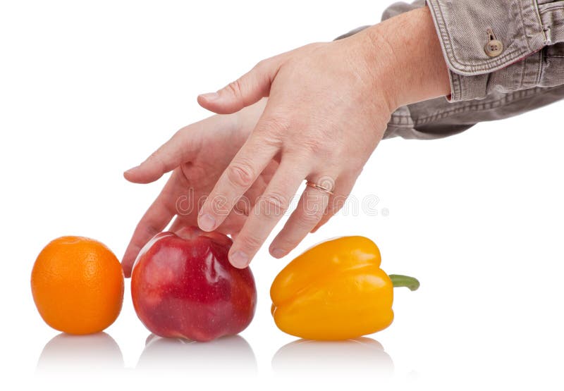 Good choice stock image. Image of fruitage, group, decisions - 11981073
