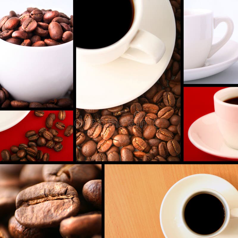 Coffee horizontal banners stock photo. Image of button - 21129768