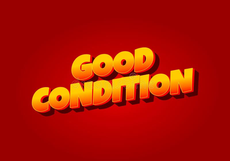 Good Condition. Text Effect in 3D Look with Gradient Purple Yellow ...