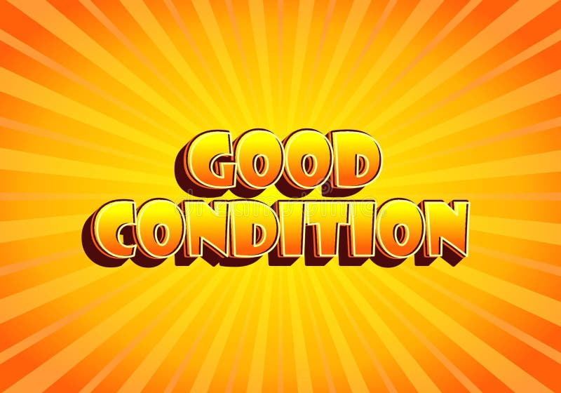 Good Condition. Text Effect in 3D Look with Gradient Purple Yellow ...