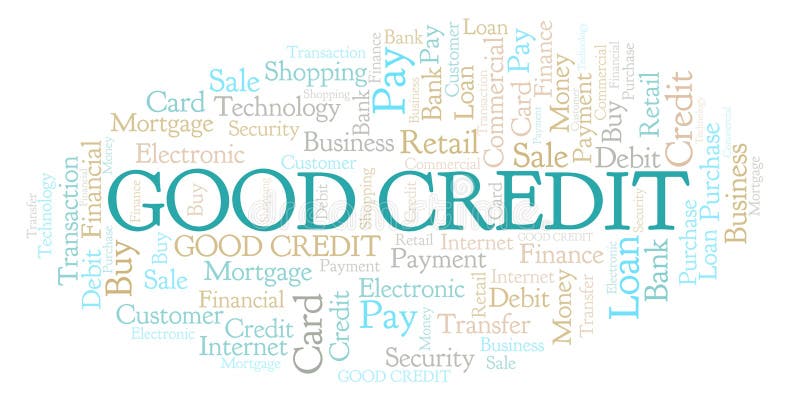 Good credit score sign stock illustration. Illustration of rating ...