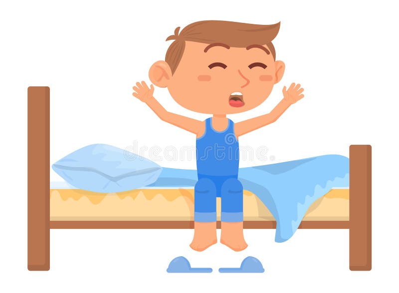 Boy Wake Up Stock Illustrations – 585 Boy Wake Up Stock Illustrations ...