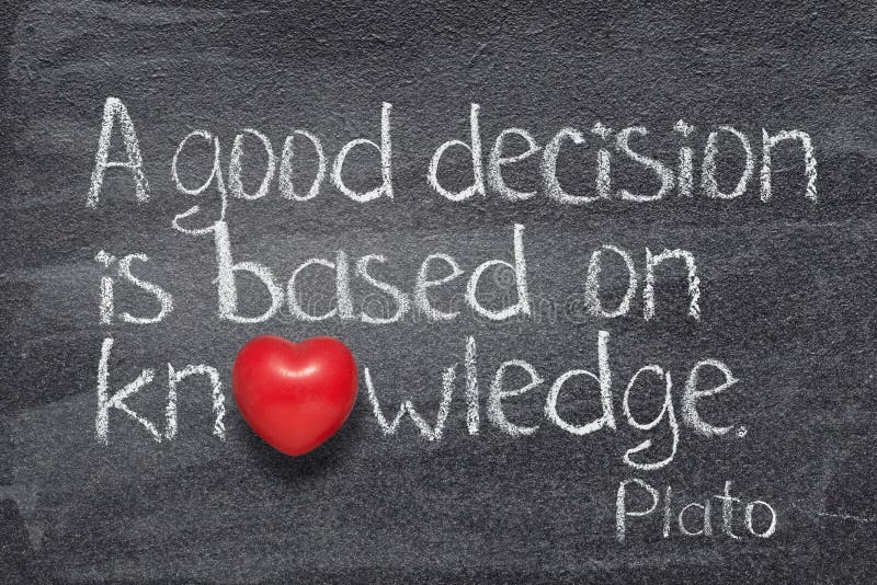 Good decision Plato stock illustration. Illustration of written - 139732055