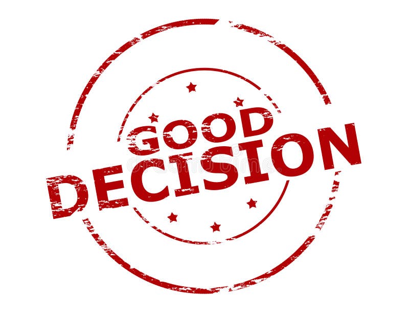 Good decision stock vector. Illustration of wholesome - 82944168