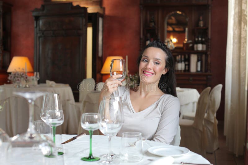 Good dinner stock image. Image of happy, drink, glass - 16106315