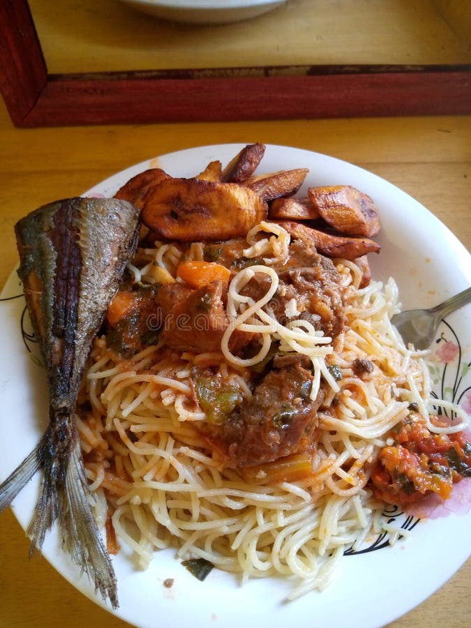 Good dish stock photo. Image of fast, plantain, delicious - 207765132