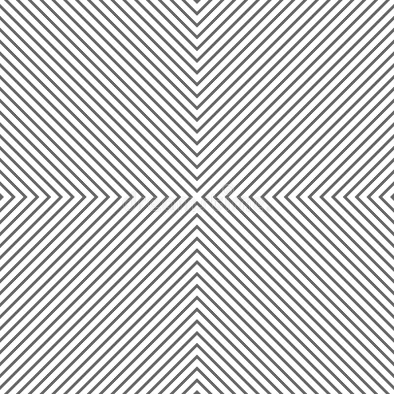 Black and White Geometric Seamless Pattern. Cross Shape from Oblique ...