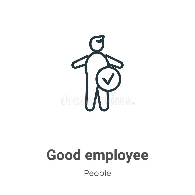 Bad and Good Employee Practice. Business Concept. Stock Vector ...