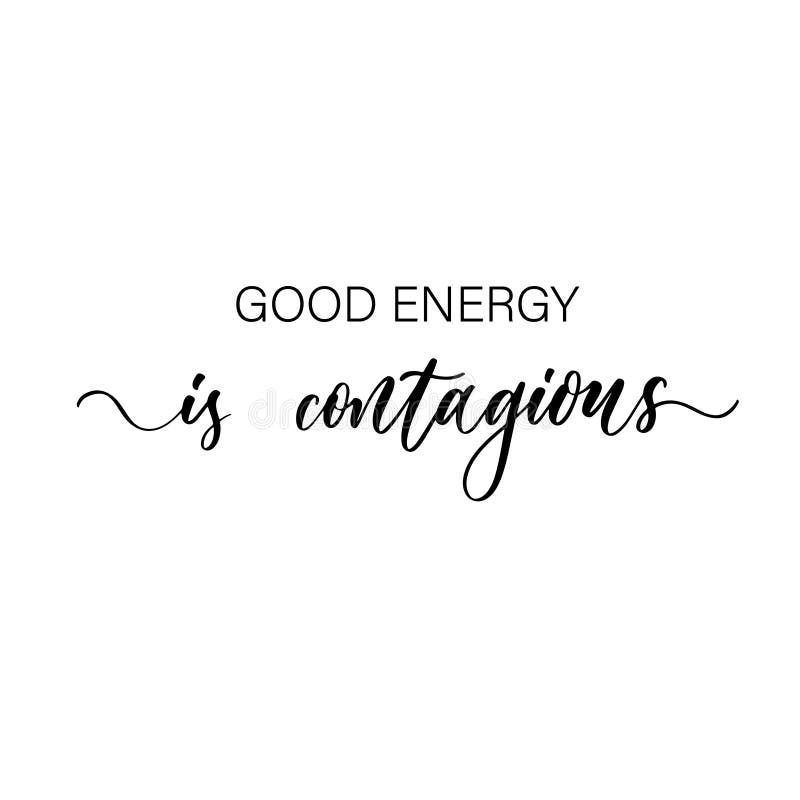 Energy Calligraphy Template Text for Your Design Illustration Concept ...