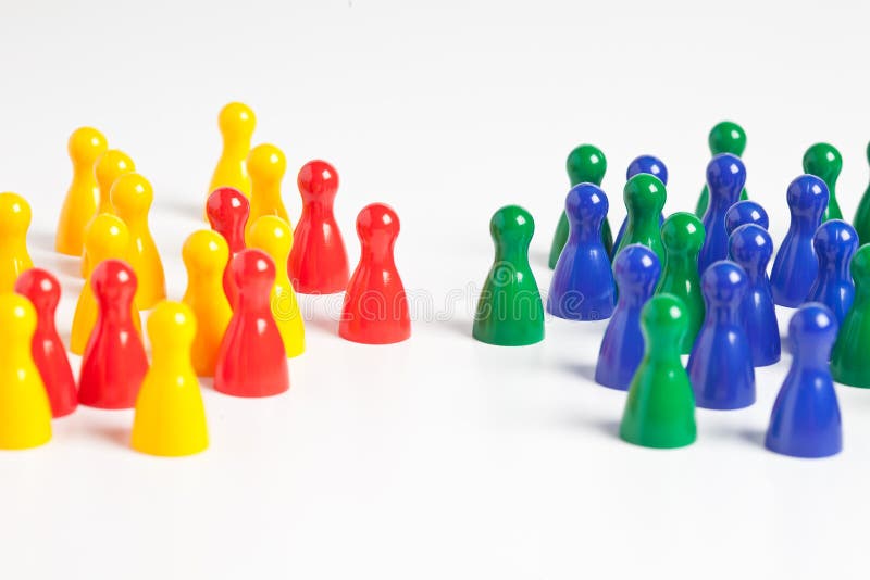 Good and evil stock image. Image of figure, soldiery - 14136735